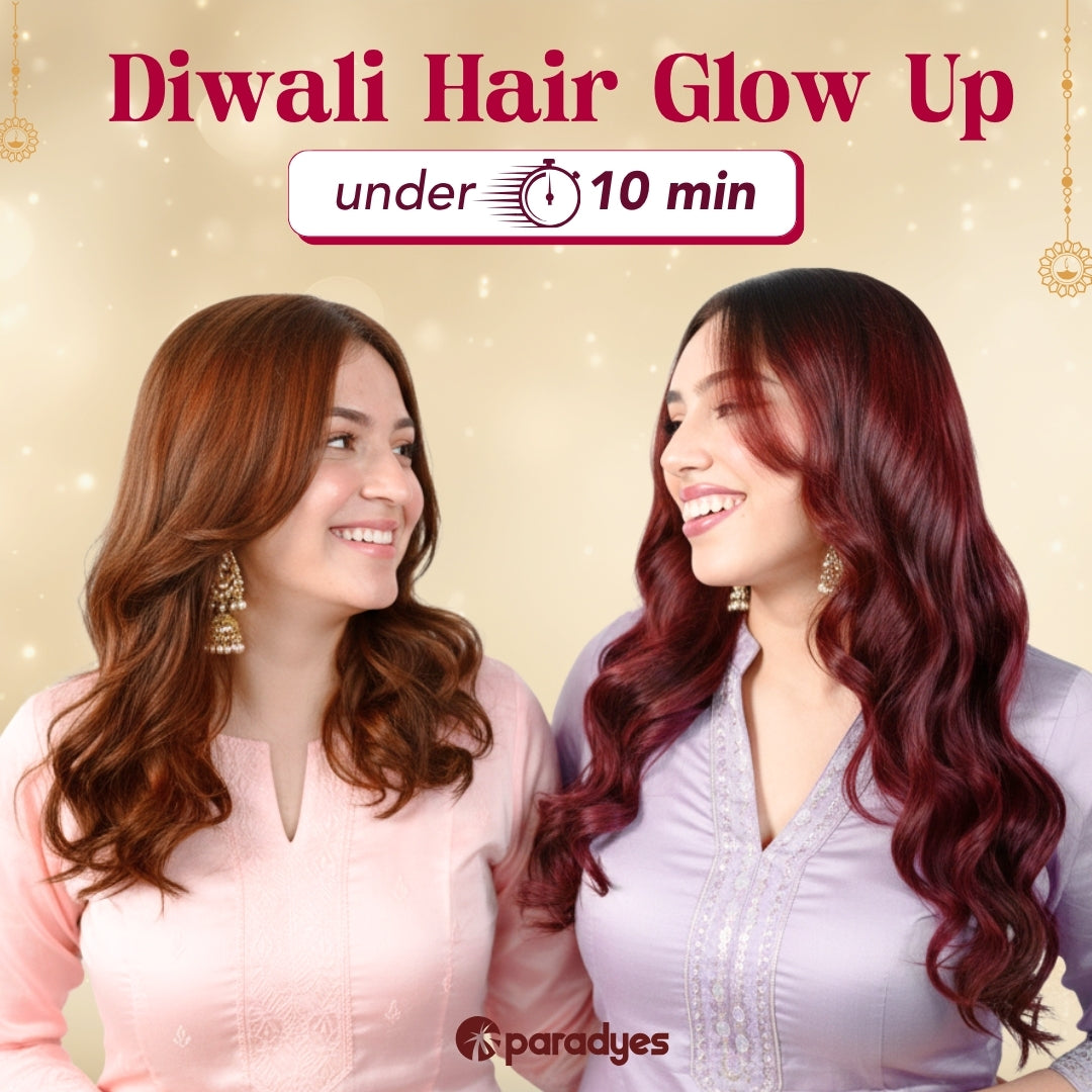 Diwali Hair Ready Under 10 Minutes – Paradyes