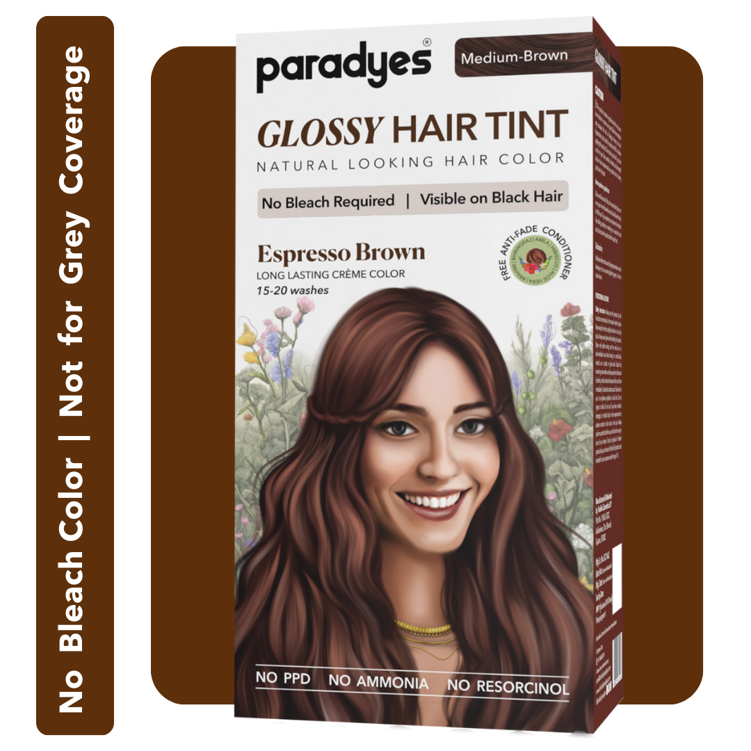 Glossy Hair Tints: No Bleach Hair Colors by Paradyes | Shop Now
