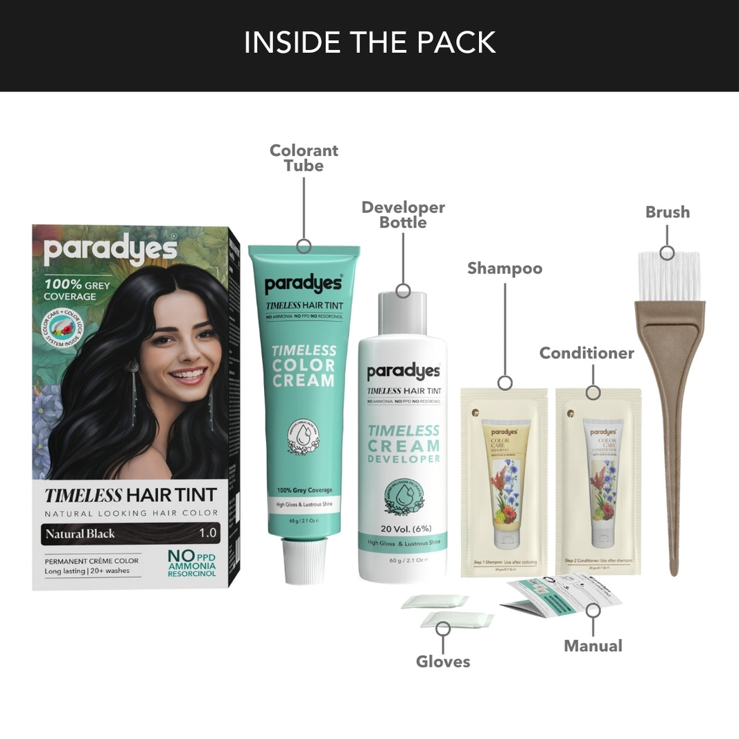 Paradyes is India's first semi permanent hair color brand