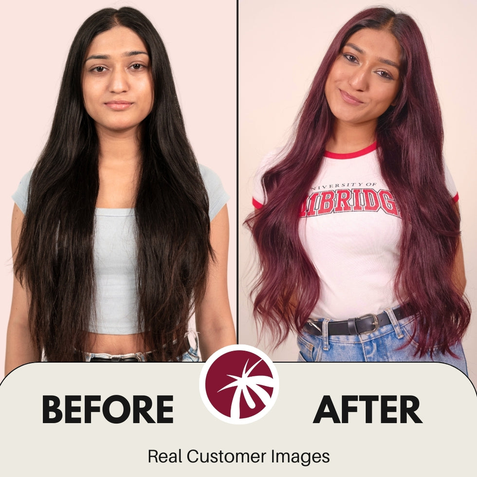 Buy Now Paradyes Ruby Rush Glossy Hair Tint | No Bleach, Semi-Permanent ...