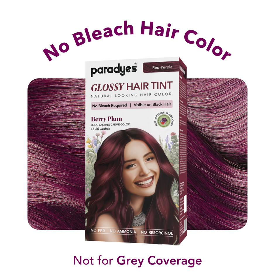 Glossy Hair Tints: No Bleach Hair Colors by Paradyes | Shop Now