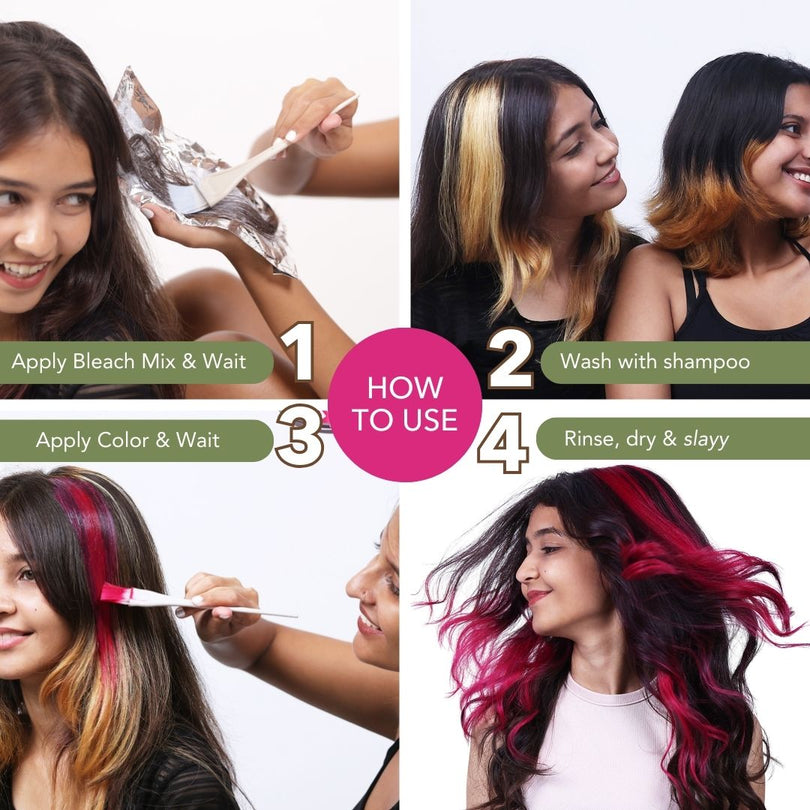 Buy Carola Pink Lighten Up Bleach Pack Online – Paradyes