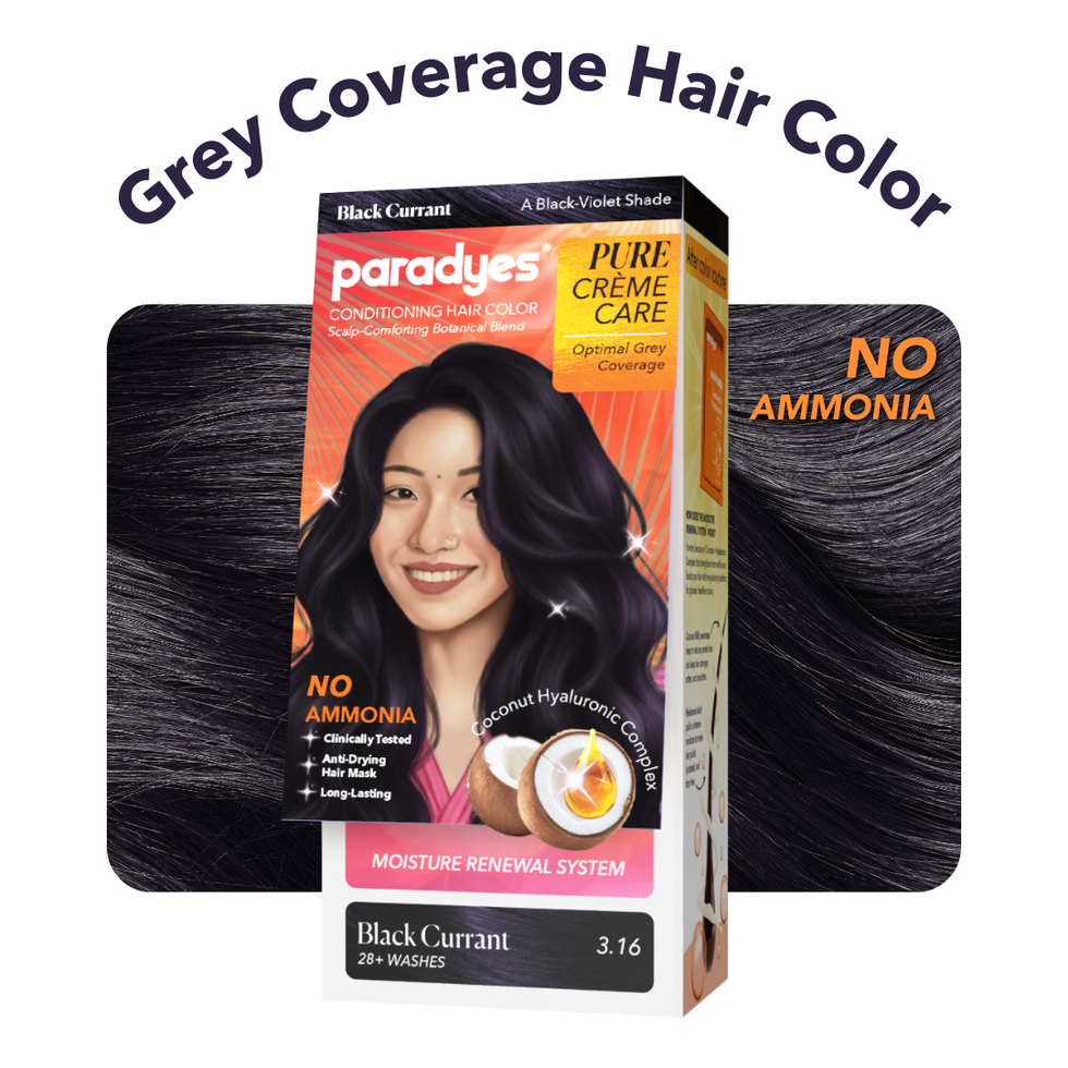 Pure Crème Care No Ammonia Hair Color Black Currant 1.2 – Paradyes