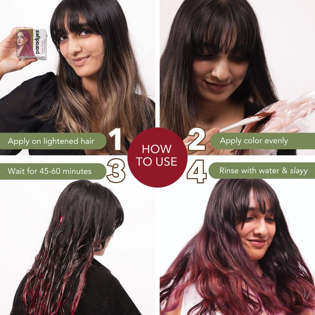 Buy Ruby Wine Hair Color Online