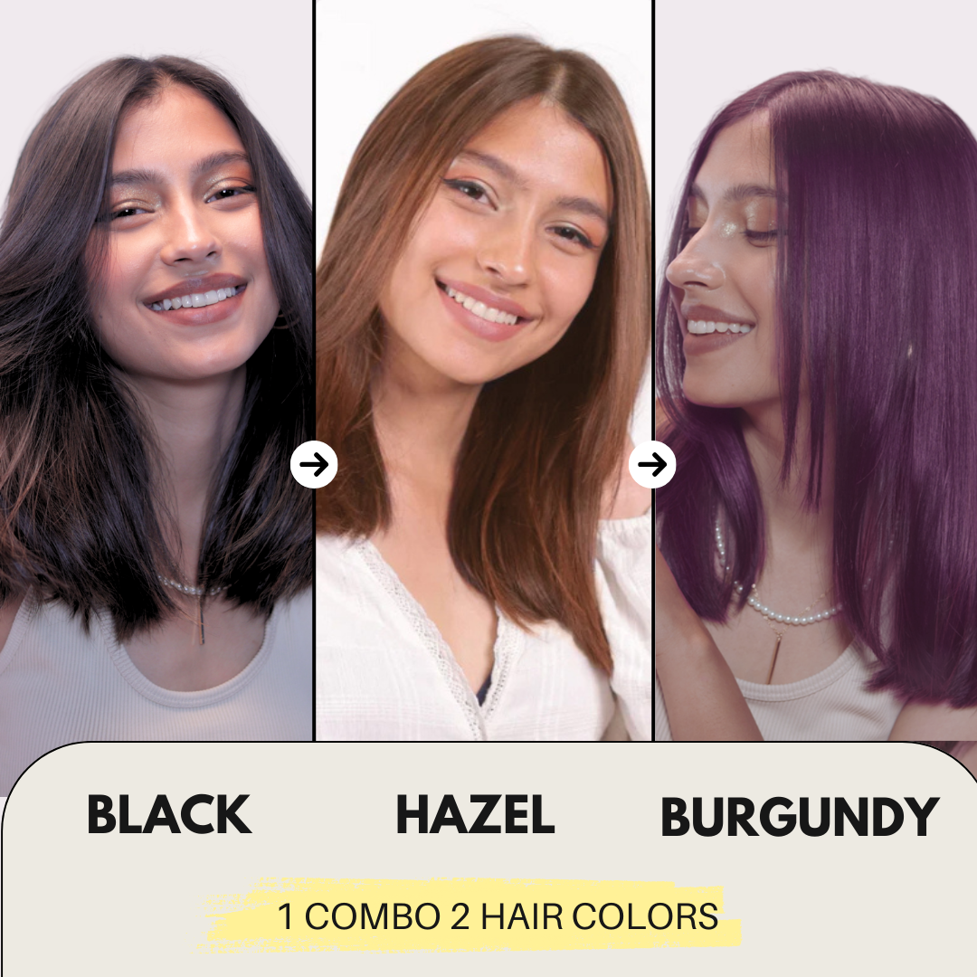 Buy Now Paradyes Bleach Hazel Burgundy Combo | Glossy, Long-Lasting ...