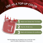 Buy Rubra Red Hair Color Jar Online – Paradyes