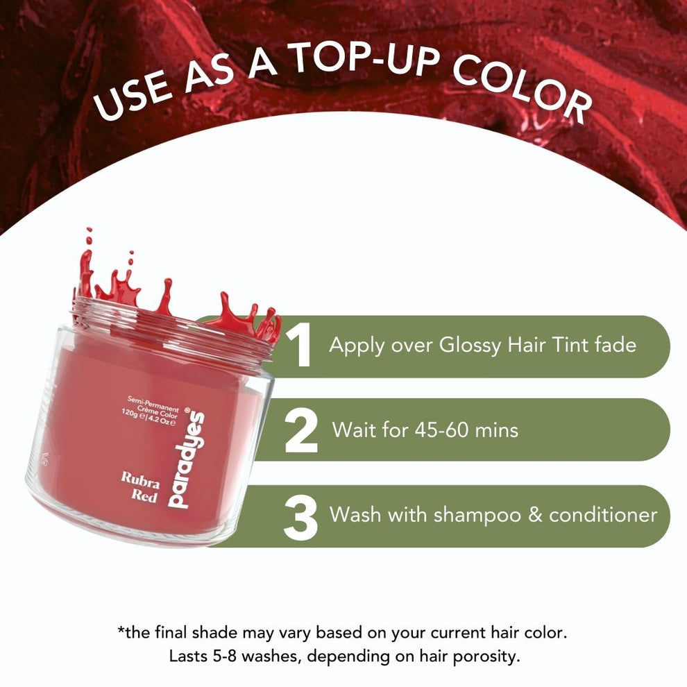 Buy Rubra Red Hair Color Jar Online