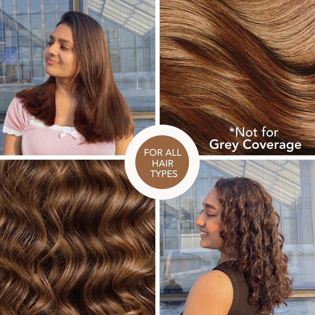 Buy Now Paradyes Lover's Latte Glossy Hair Tint | No Bleach, Semi ...