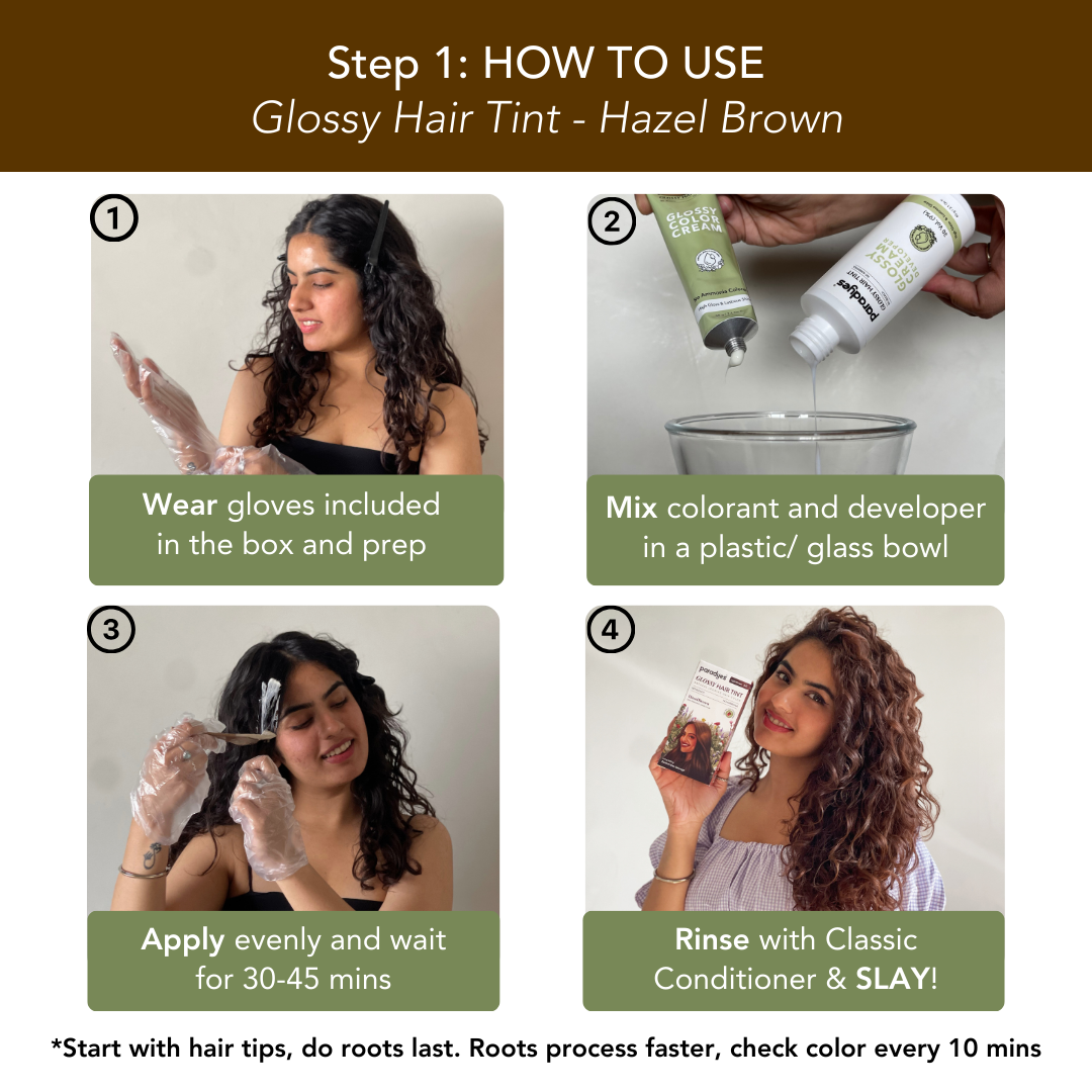 Buy Now Paradyes Bleach Hazel Burgundy Combo | Glossy, Long-Lasting ...