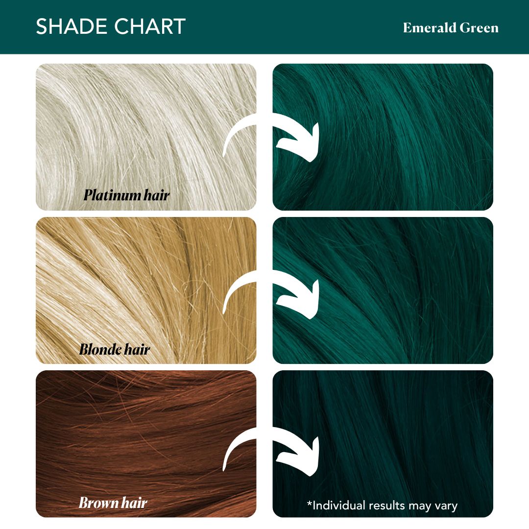 Buy Emerald Green Hair Color Online – Paradyes