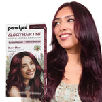 Buy Now Paradyes Berry Plum Glossy Hair Tint | No Bleach, Semi ...