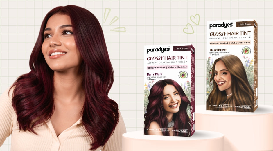 No Bleach Glossy Hair Tints - Paradyes