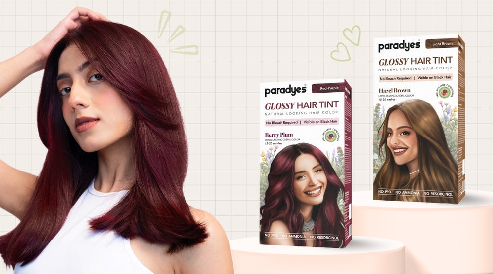 Glossy Hair Tints: No Bleach Hair Colors by Paradyes | Shop Now