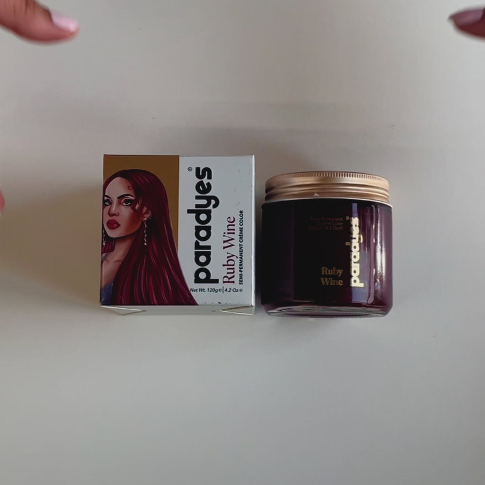 Buy Ruby Wine Hair Color Online – Paradyes